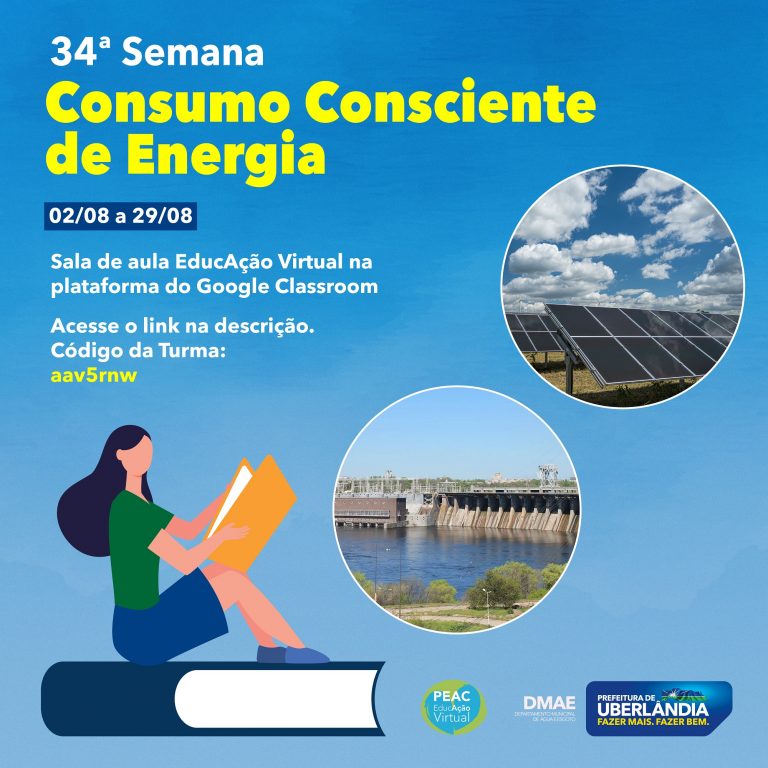 Consumo consciente da energia é tema da 34° aula da ‘EducAção Virtual ...