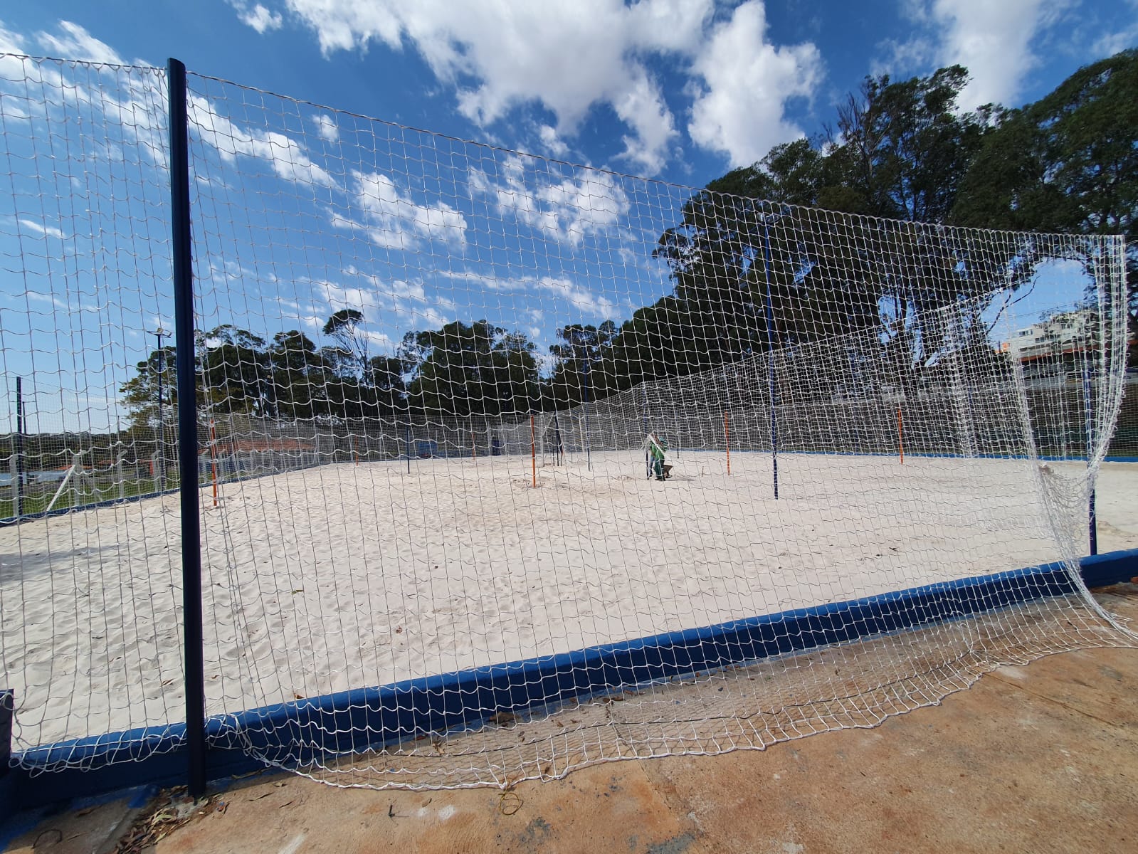 Obras da nova Arena Park e de quadra de tênis no Parque do Sabiá entram ...