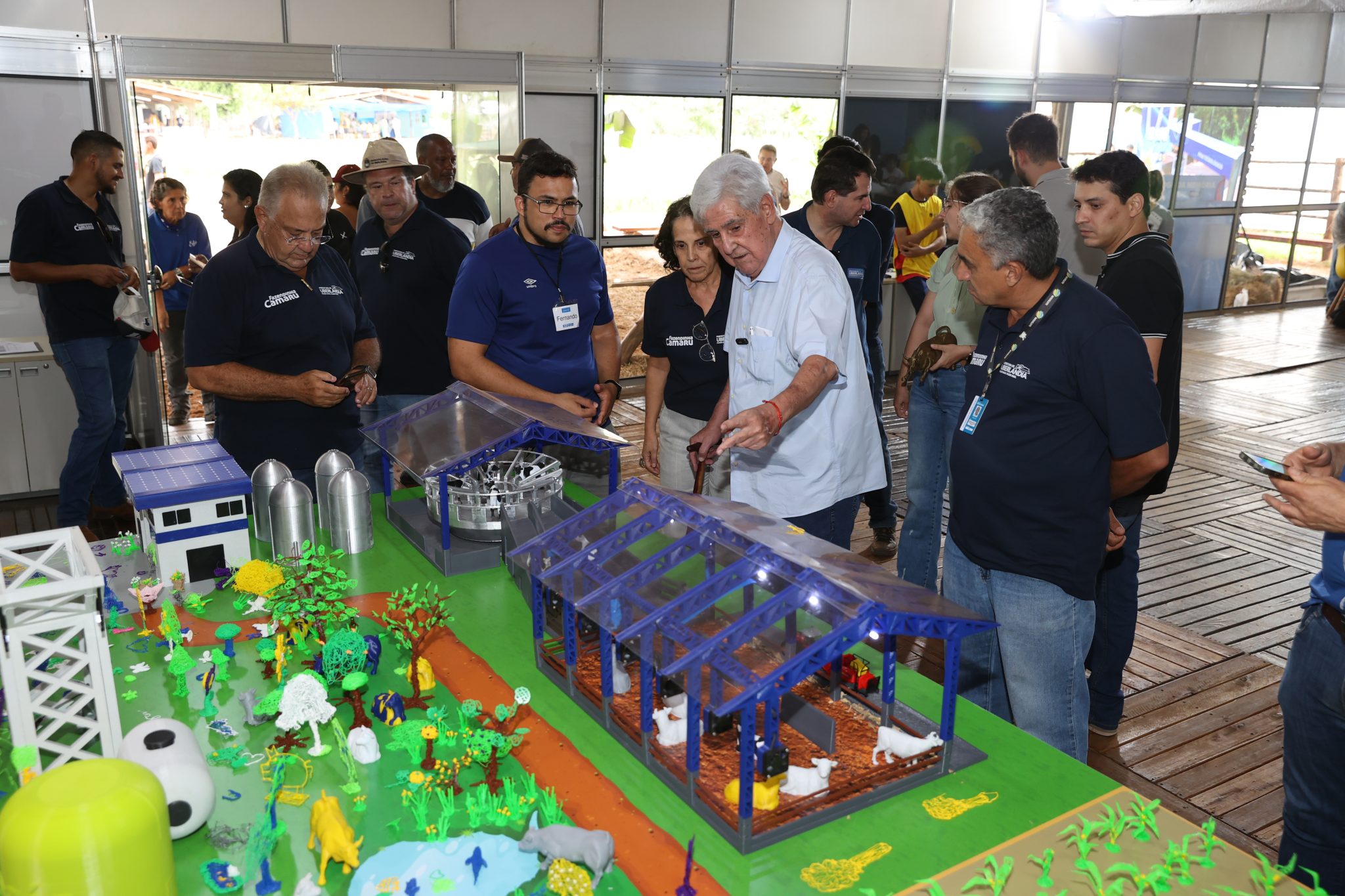 Chefe do Executivo visita Fazendinha e Agrolab no Camaru 2023 - Portal ...