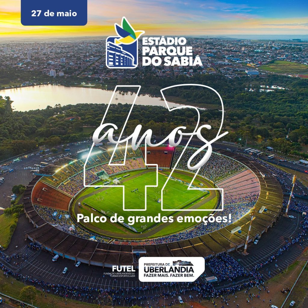 Estádio Parque do Sabiá completa 42 anos nesta segunda-feira (27 ...
